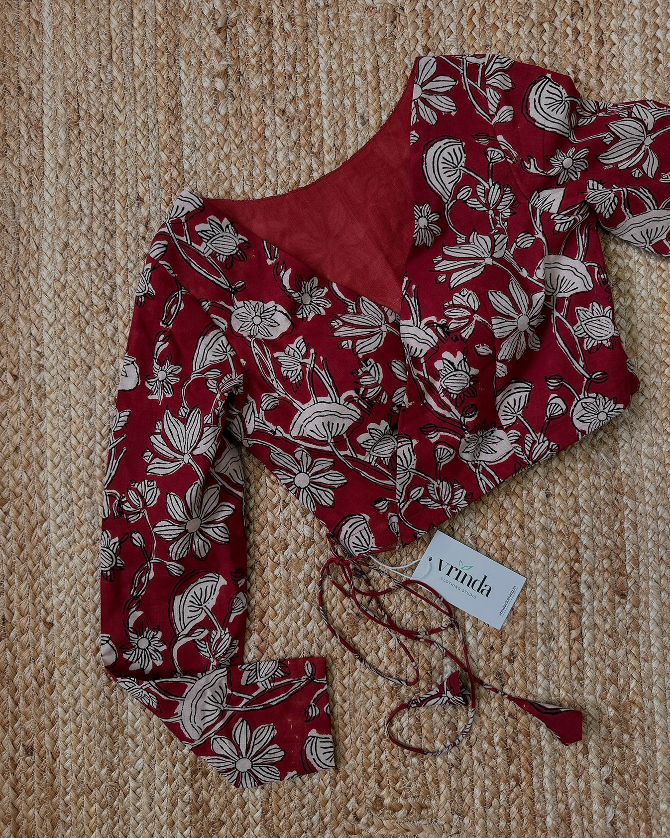 Rusty Knots Blouse – Vrinda Clothing