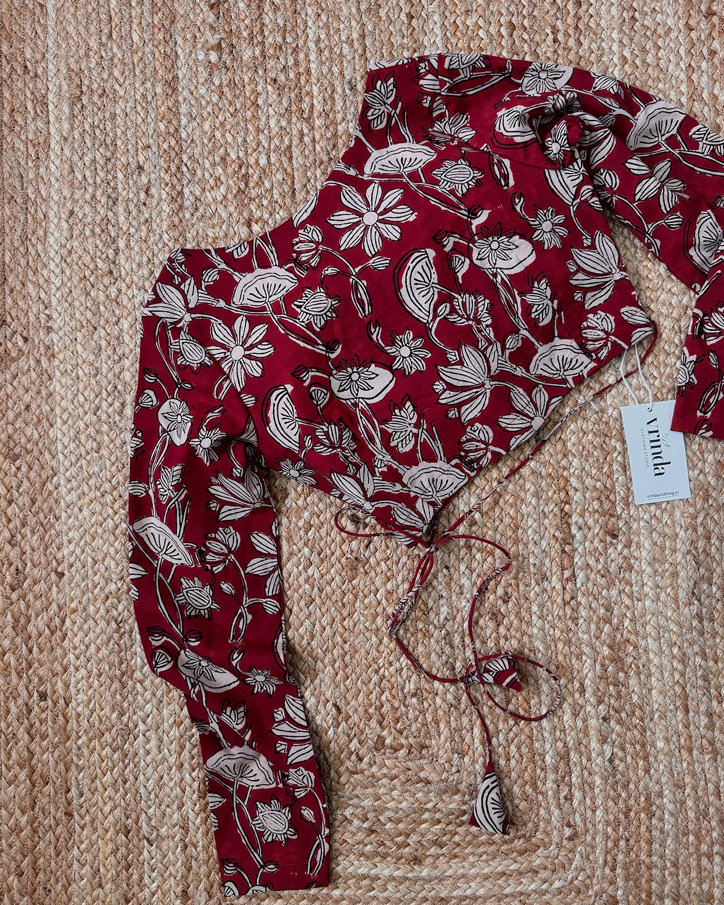 Rusty Knots Blouse – Vrinda Clothing