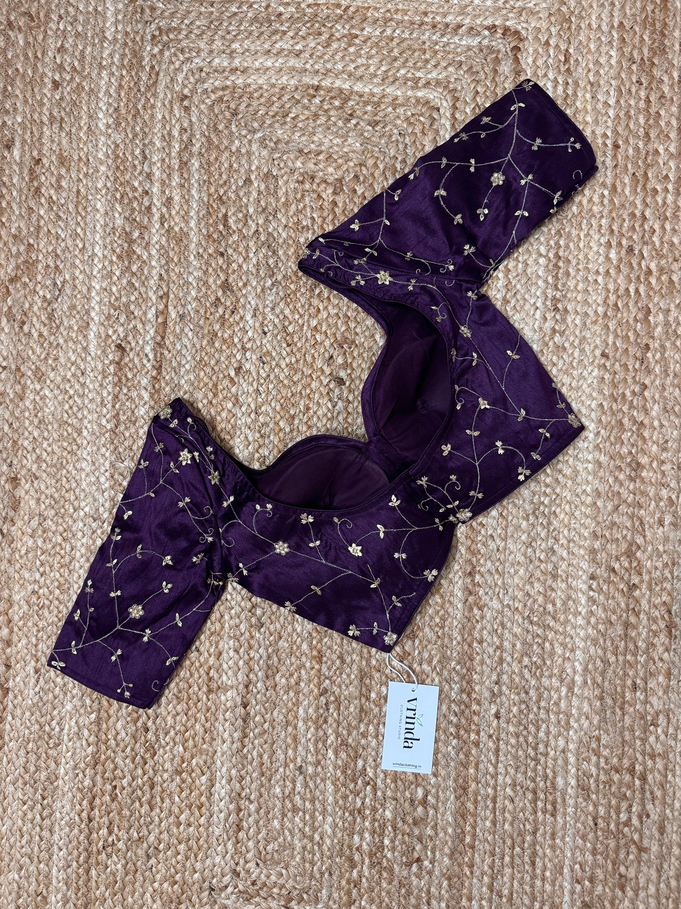 Mrigaya Blouse – Vrinda Clothing