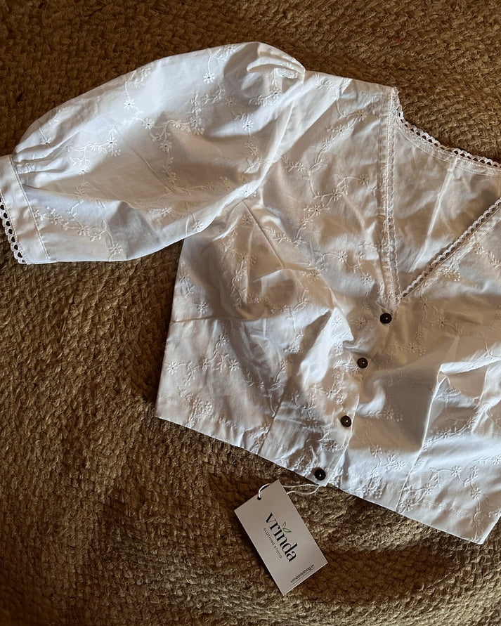 Anna Blouse – Vrinda Clothing